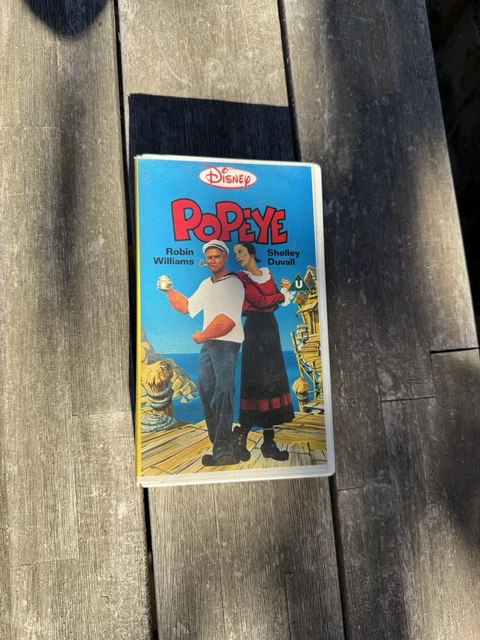 POPEYE VHS DISNEY 1980 Robert Altman Vintage Pal Uk VGC £9.03 - PicClick UK