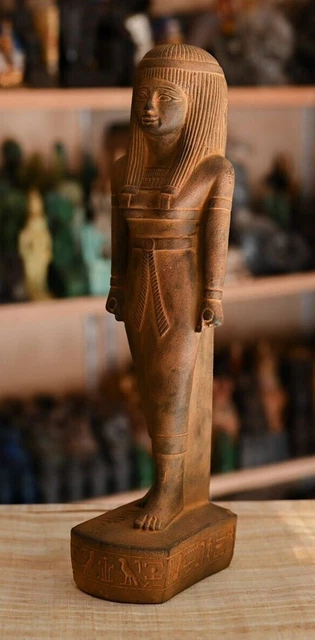 RARE ANCIENT EGYPTIAN Antiques Goddess of the Moon Isis Statue ...