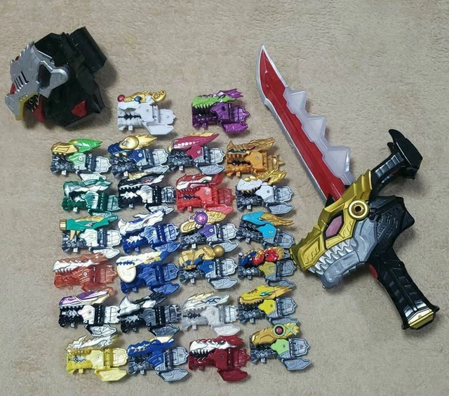 POWER RANGERS DINO Fury Ryusoulger DX Morpher Säbel Ryusoul Schlüssel ...