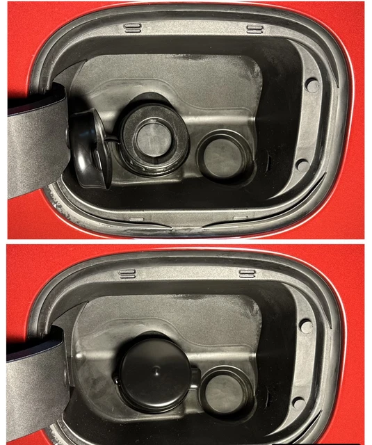 TETHERED CAPLESS FUEL Filler Dust Cover For 2017-2025 GMC CHEVROLET ...