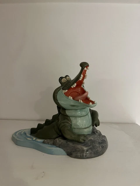 DISNEY SHOWCASE PETER Pan Tic Toc Crocodile Figurine by Royal Doulton ...