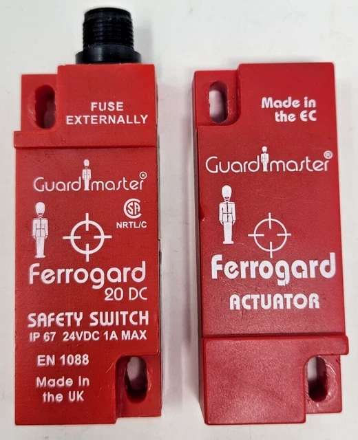ALLEN-BRADLEY FERROGARD NON-CONTACT Safety Switch with Actuator, 440N ...