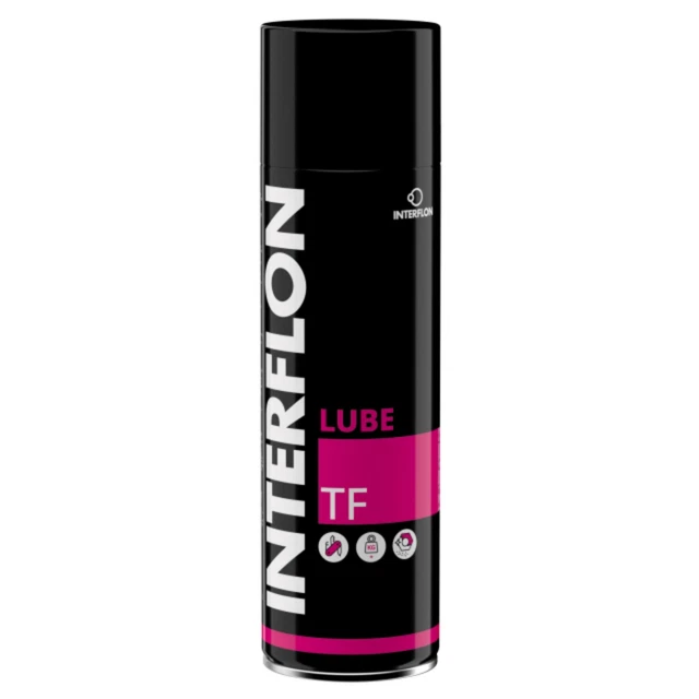 INTERFLON LUBE TF 500 ml aerosol lubrificante secco olio strisciante ...