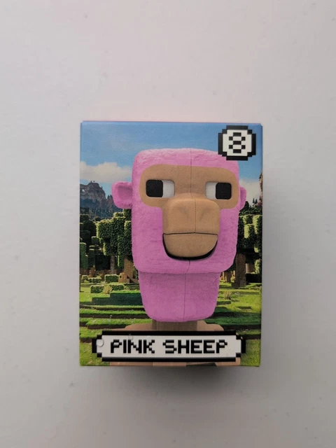 2025 MCDONALD’S A Minecraft Movie Happy Meal Toy #8 PINK SHEEP $3.92 - PicClick AU
