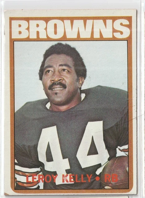 1972 TOPPS FOOTBALL Leroy Kelly Cleveland Browns EX 0382 EUR 4,40 ...