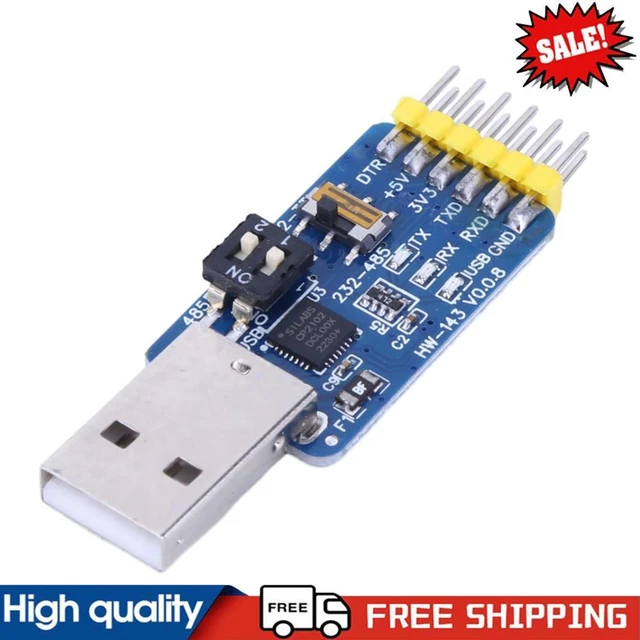 CP2102 6-IN-1 USB-UART Convert Module USB-TTL/RS485/232 TTL-RS232/485 232 To 485 £5.15 - PicClick UK