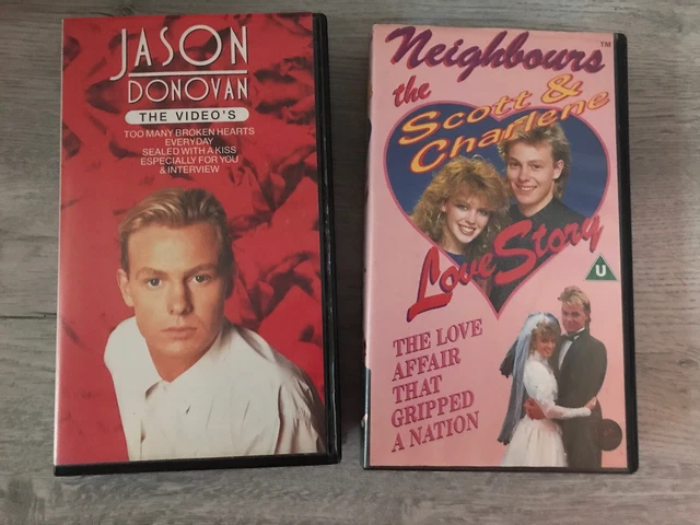 NEIGHBOURS SCOTT CHARLENE Love Story VHS 1989 Kylie Minogue + Jason ...