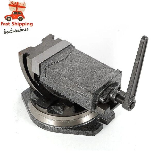 5& BASE&ANGLE TILTING Two-way Clamp Vise Precision Milling Machine ...