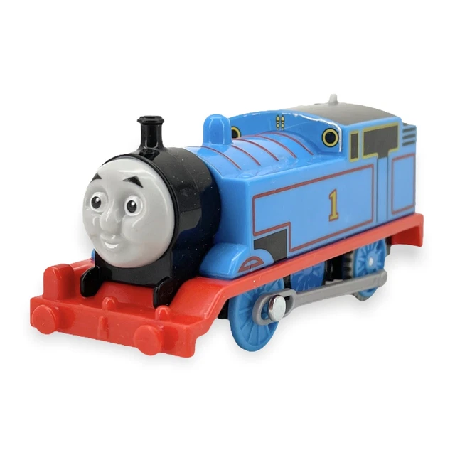 THOMAS & FRIENDS TrackMaster Thomas Blue #1 Train Motorized Railroad ...