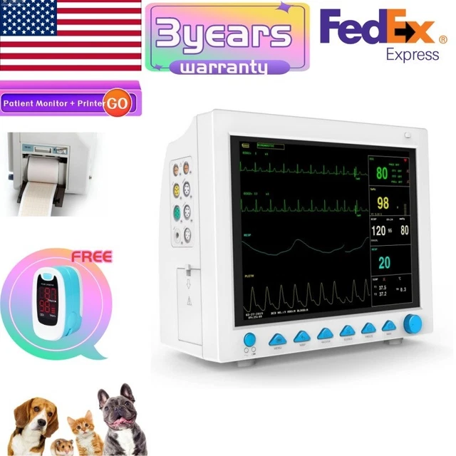 VET PATIENT MONITOR Veterinary Multi-Parameter CCU animal use ...
