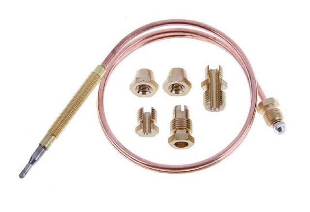 UNIVERSAL THERMOCOUPLE 450MM Long With M6 Threaded End Fast Dispatch ...