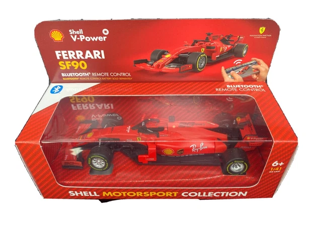 FERRARI F1 SF90 Shell motorsport collection V-power 1:41 Diecast scale ...