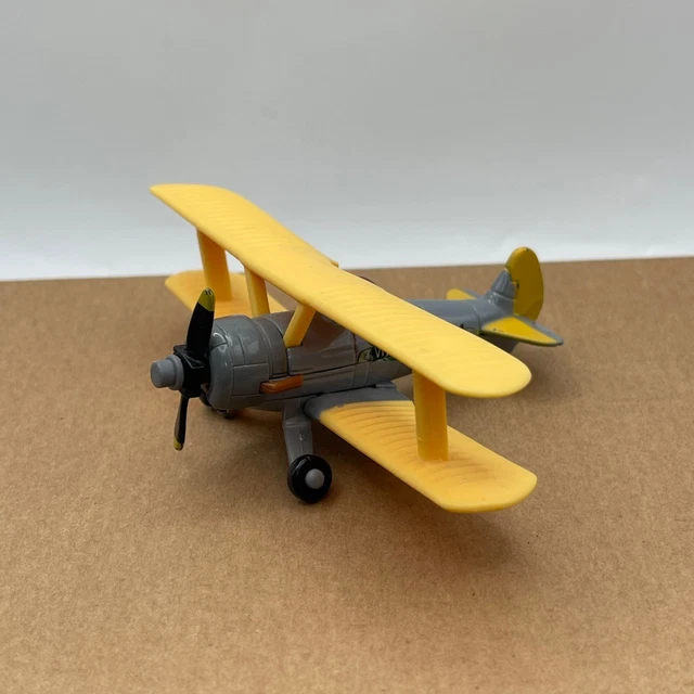 LEADBOTTOM VITAMINAMULCH BIPLANE Disney Pixar Diecast Metal Planes #E ...