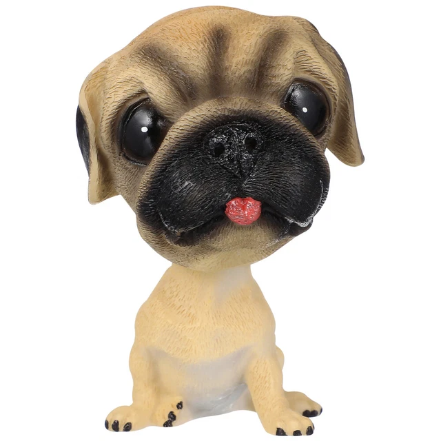 BOBBLEHEADS DOG CAR Dashboard Car Display Shaking Head Figure Head Car ...
