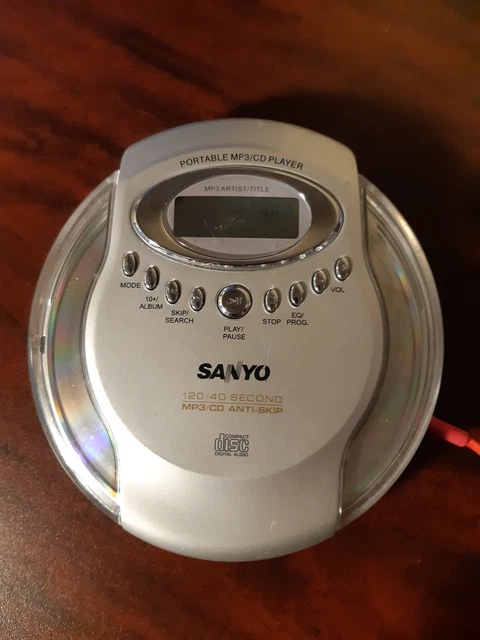 SANYO MODEL CDP-M303 Portable MP3/ CD Player *works* $9.00 - PicClick CA