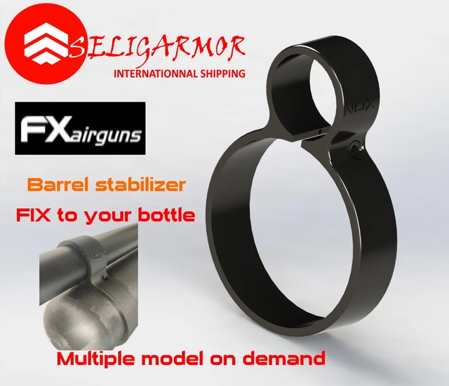 MOUNT BOTTLE BARREL band stabilizer holder FX impact maverick barrel ...
