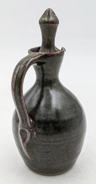 WINCHCOMBE RAY FINCH? Wren Oxshott Collection Studio Pottery Oil Jug ...