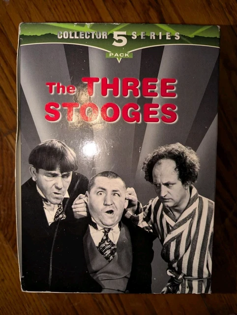 THE THREE STOOGES Collector 5 Series (VHS, 1998, 5-Tape Set) EUR 6,09 ...