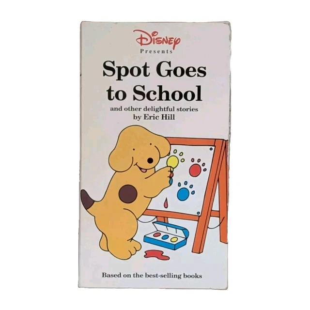SPOT GOES TO School (VHS, 1994) Disney Presents Rare Home Video Based ...