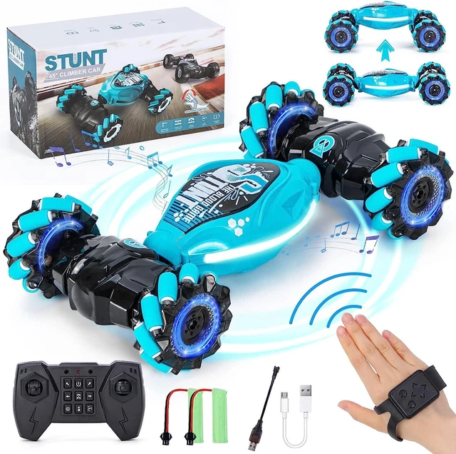 360° RC STUNT Car Sensing Off-Road Remote Control Twist Car Toy 4WD Hand Gesture £15.92 ...