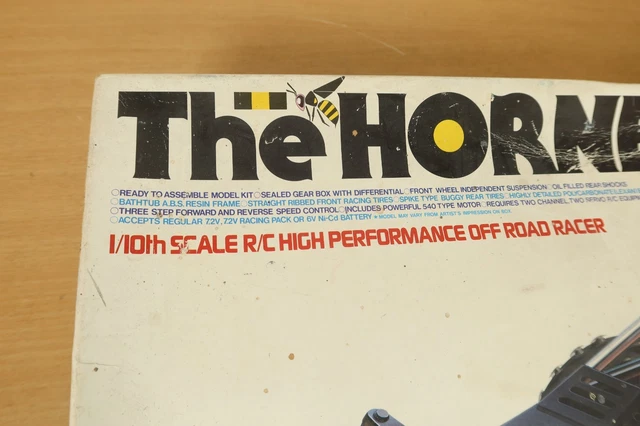 EMPTY BOX FOR TAMIYA The Hornet RC Car Buggy Vintage Original 1/10 ...