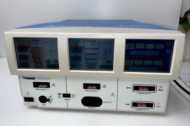 COVIDIEN VALLEYLAB FORCE Triad ESU v3.50 Electrosurgical Platform ...