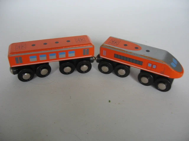 INTERCITY EXPRESS Orange Wooden Train Track Set ( Thomas) £14.50 ...