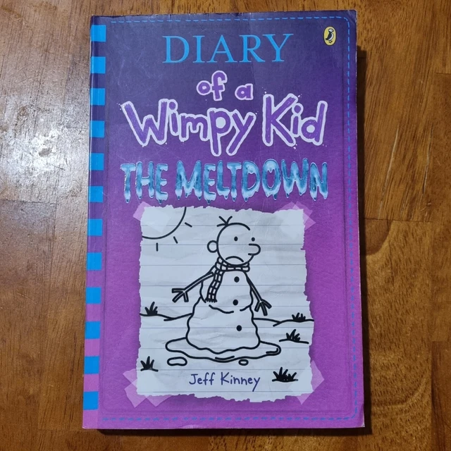 DIARY OF A Wimpy Kid Book (13) The Meltdown by Jeff Kinney Paperback ...