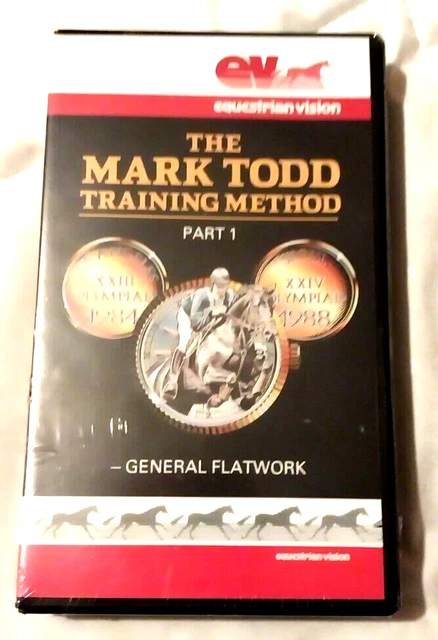 THE MARK TODD Training Method Part 1 VHS Video Tape GENERAL FLATWORK ...