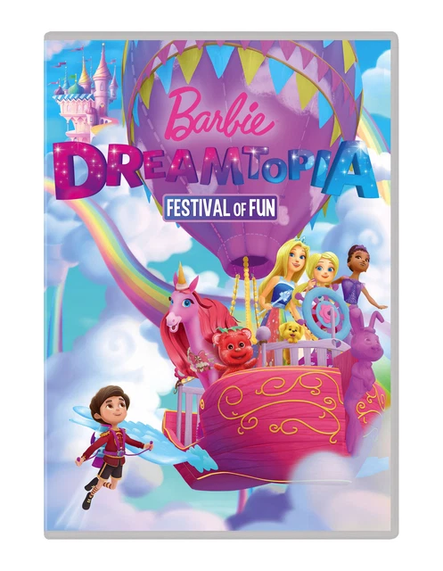 BARBIE DREAMTOPIA: FESTIVAL of Fun (DVD) Erica Lindbeck Meira Blinkoff ...