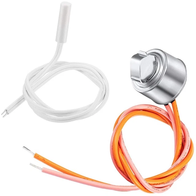 2 PCS WR55X10025 Refrigerator Temperature Sensor Replace 914093 ...