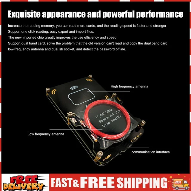 PROXMARK NFC PM3 RFID Reader Writer RFID NFC Card Copier Clone Cracks Kits 512k £39.17 - PicClick UK