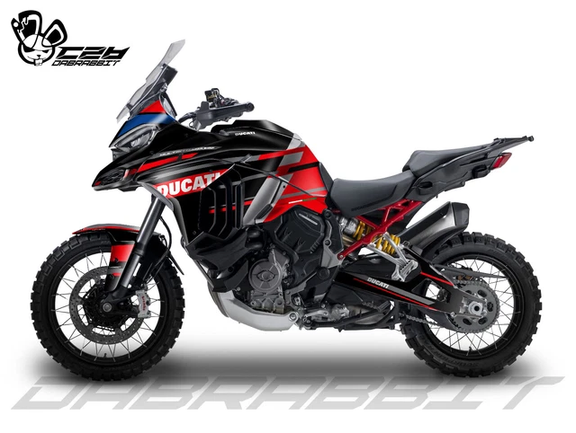 NEW GRAPHIC KIT for DUCATI Multistrada V4 S Full Graphic kit (CRS-B) £ ...