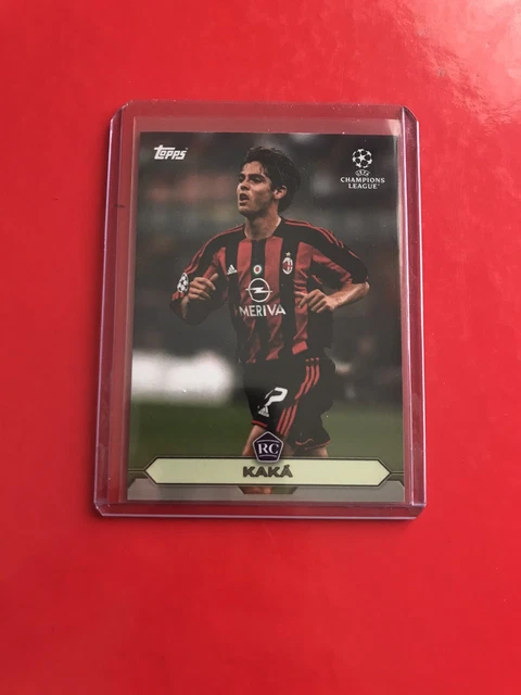 TOPPS THE LOST Rookie Carte Ucl Set Ricardo Kaka Milan RC Rookie Card ...