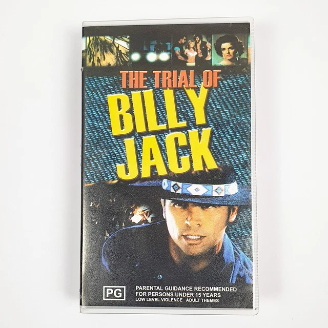 THE TRIAL OF Billy Jack VHS Video Tape Tom Laughlin Movie Rated PG $8.95 - PicClick AU