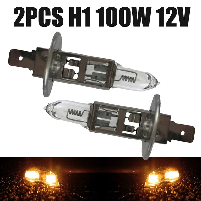 AMÉLIOREZ LA VISIBILITÉ nocturne avec les ampoules halogènes 2 pièces ...