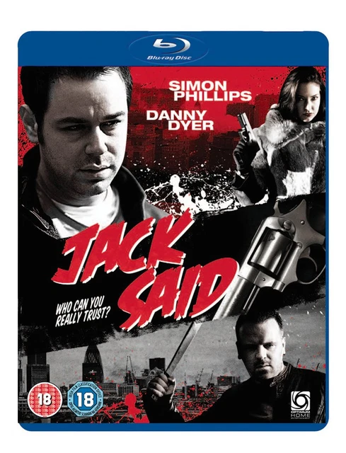 JACK SAID (BLU-RAY) Danny Dyer David O'Hara Simon Phillips Ashlie ...