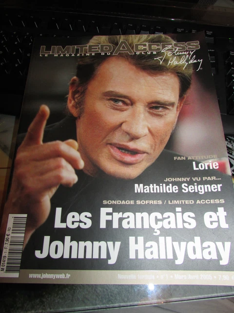 JOHNNY HALLYDAY MAGAZINE LIMITED ACCESS N°1 tbe EUR 7,00 - PicClick FR