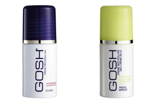 GOSH DEO ROLL-ON Body Line Antiperspirant Body Armpit Alcohol-Free 75 ...