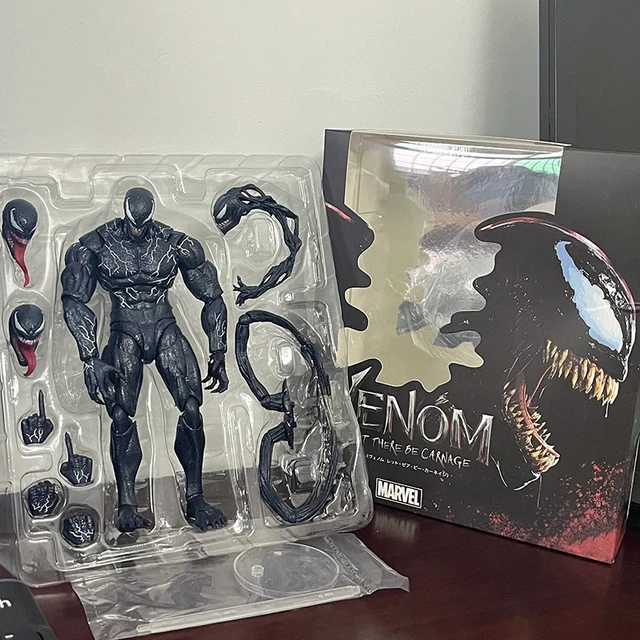 SHF MARVEL VENOM Let There Be Carnage 2nd Ver. Action Figure Box Toys ...