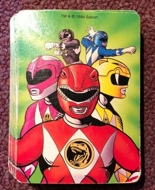 MIGHTY MORPHIN POWER Rangers Playing Cards Deck EUR 15,49 - PicClick FR