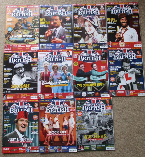 BEST OF BRITISH Magazine - various issues - select your choice. £2.95 ... BEST OF BRITISH Magazine - various issues - select your choice. £2.95 ...