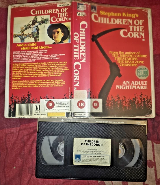 VHS PRE cert CHILDREN OF THE CORN (HORROR) £5.92 - PicClick UK