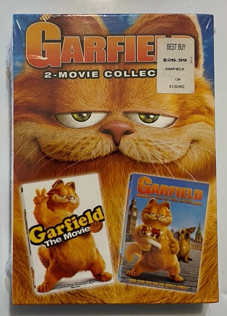 GARFIELD X2 MOVIE Collection DVD The Movie + A Tail Of Two Kitties ...