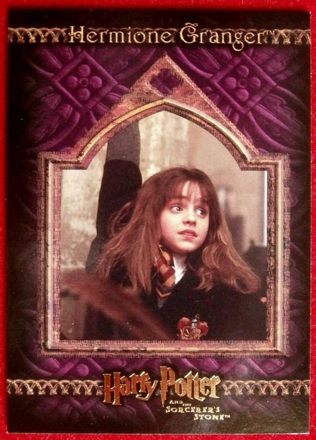 Harry Potter Sorcerers Stone Card 004 Emma Watson As Hermione