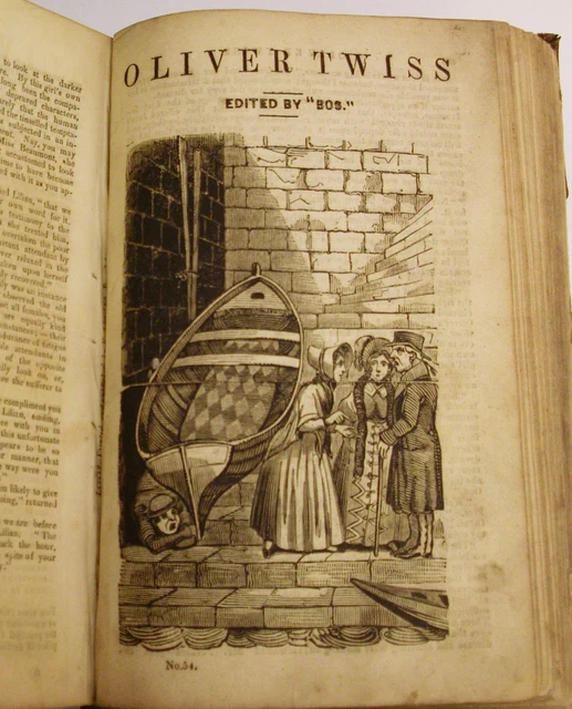 OLIVER TWISS BY Bos 1839 Thomas Prest Edward Lloyd Penny Dreadful ...