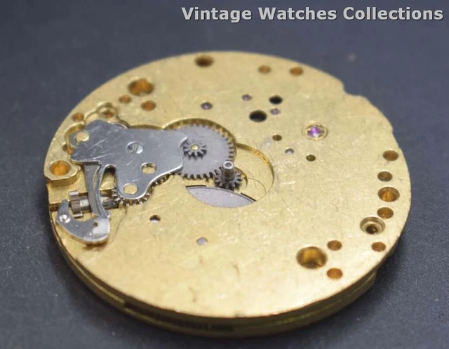 UT-6498 WINDING NON Working Wrist Watch Movement For Parts & repair O ...