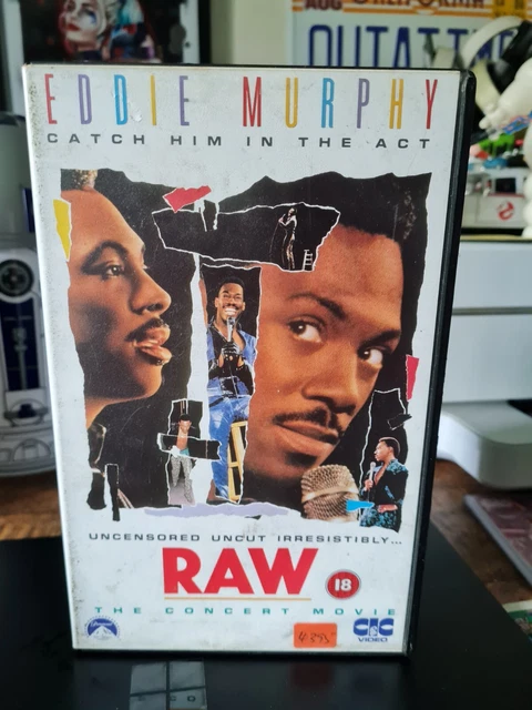 EDDIE MURPHY RAW Big Box vhs tapes ex rental £1.99 - PicClick UK