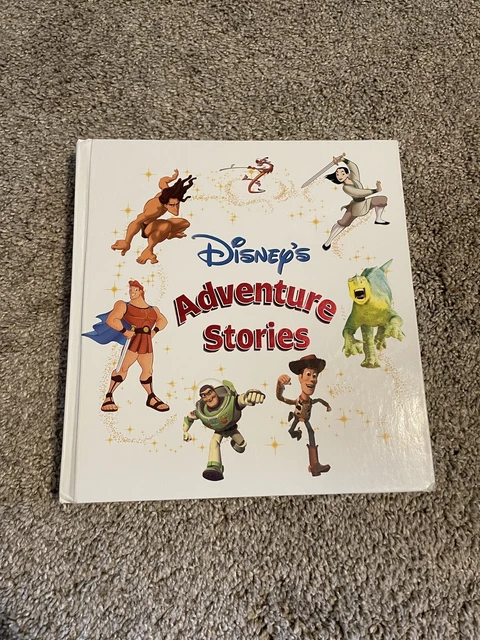 KIDS STORY DISNEY'S Adventure Stories Kids Book Disneyland Walt Disney ...