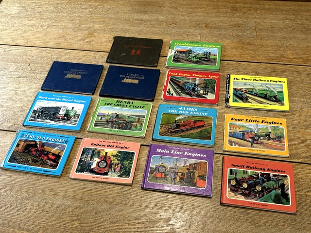 VINTAGE THOMAS THE Tank Engine Books Rev W Awdry Henry Edward Duck ...
